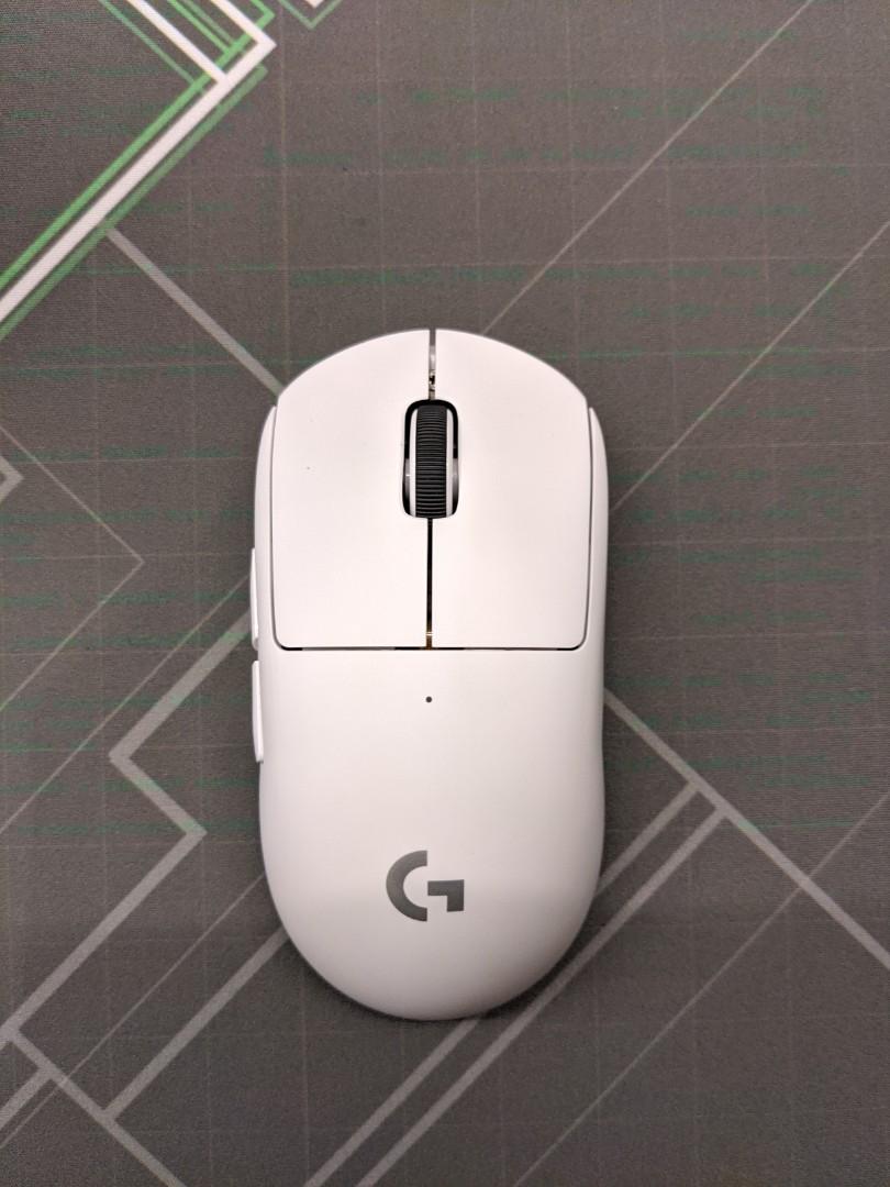 White G Pro Wireless Superlight, Computers & Tech, Parts & Accessories ...