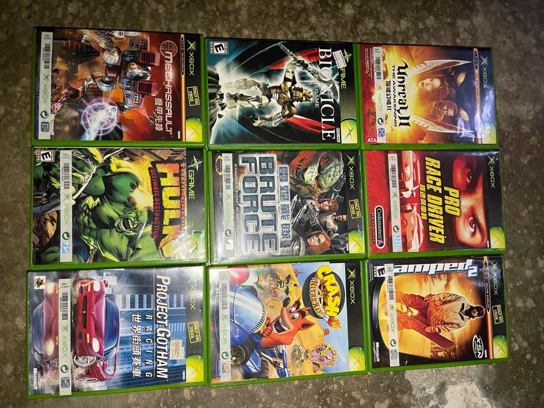 Xbox first gen games, Video Gaming, Video Games, Xbox on Carousell