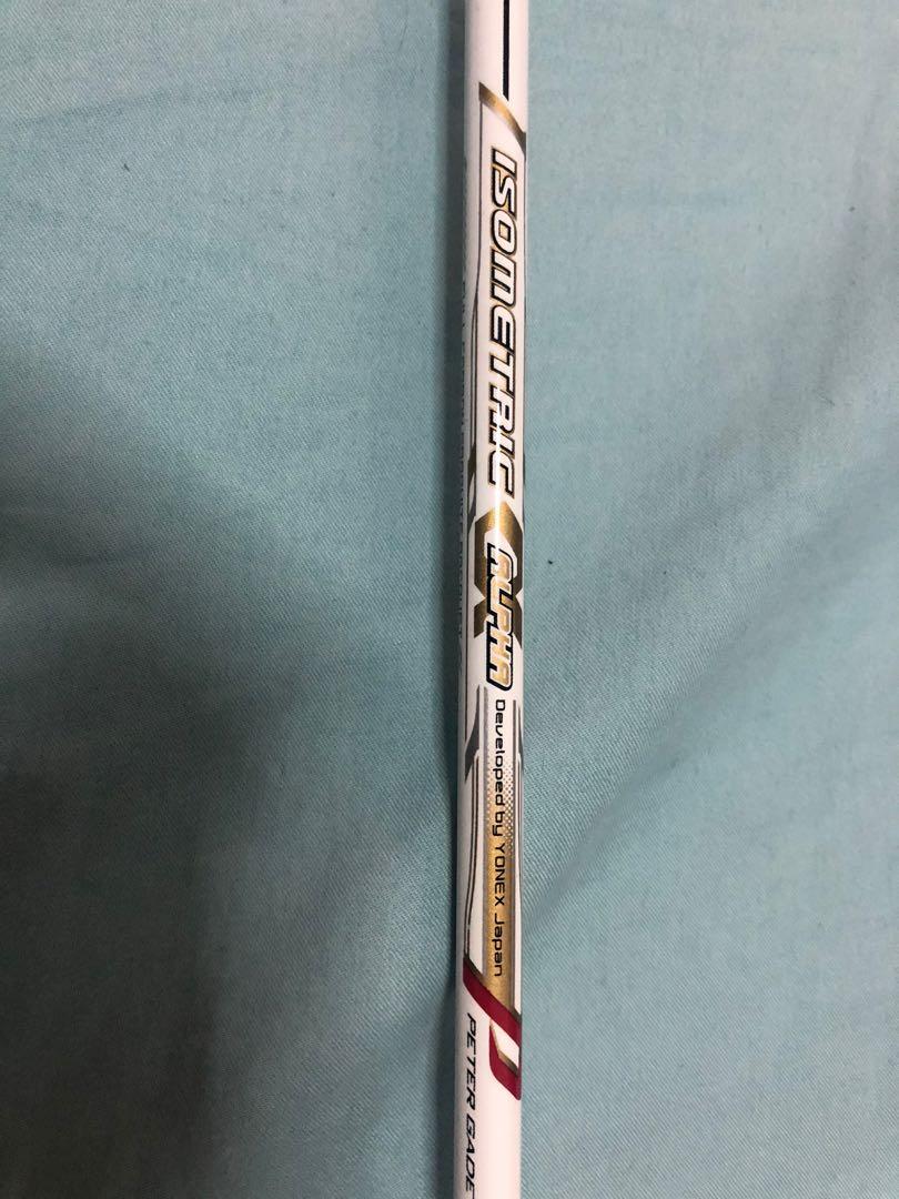 Yonex badminton isometric alpha peter gade racket, Sports Equipment ...