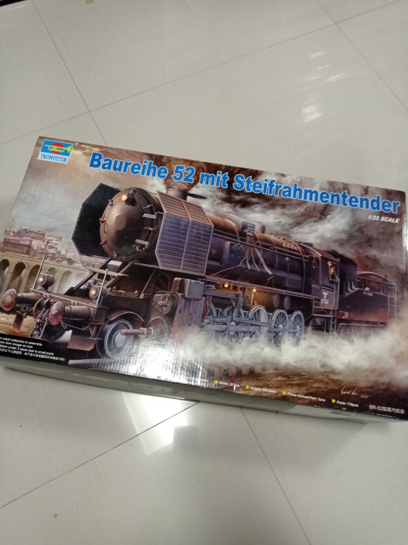 1/35 Trumpeter Train Baureihe 52, Hobbies & Toys, Toys & Games on Carousell