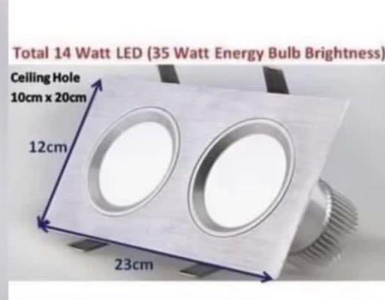 18W LED Ceiling Light. Casing mounting Commonly Used for Bathroom ...