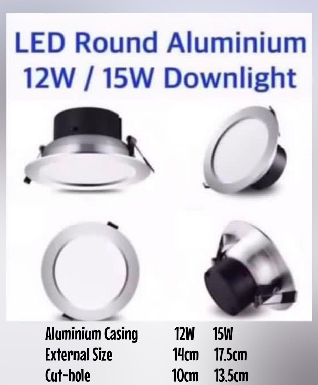 18W LED Ceiling Light. Casing mounting Commonly Used for Bathroom ...