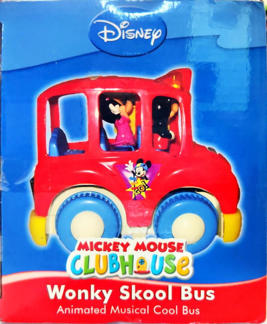 Mickey Mouse Clubhouse Wonky Skool Bus, Hobbies & Toys, Toys & Games on ...