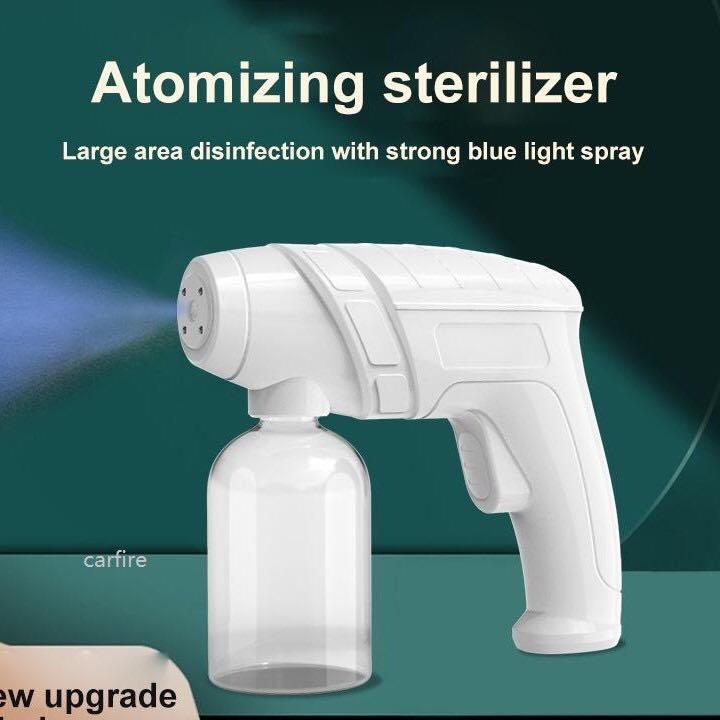 300ml Sanitizer Spray Machine Blu-ray Handheld Disinfection Spray Gun ...