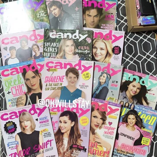 [3 FOR PHP 150] CANDY MAGAZINE - Taylor Swift, Ariana Grande, Selena ...