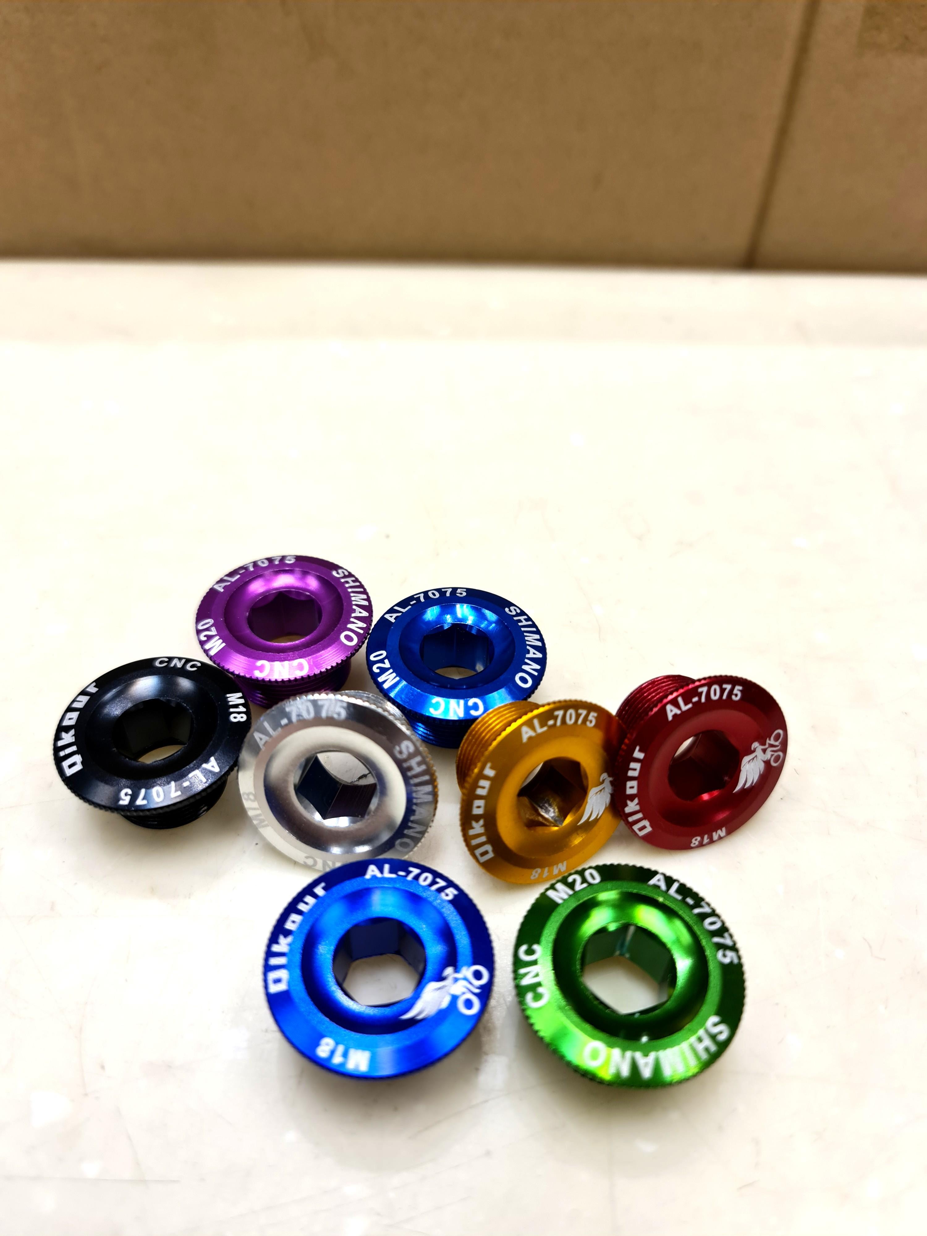 ** Crank Arm Bolt M15/M18/M19/M20 x 11mm Aluminum Alloy CNC Crankset ...