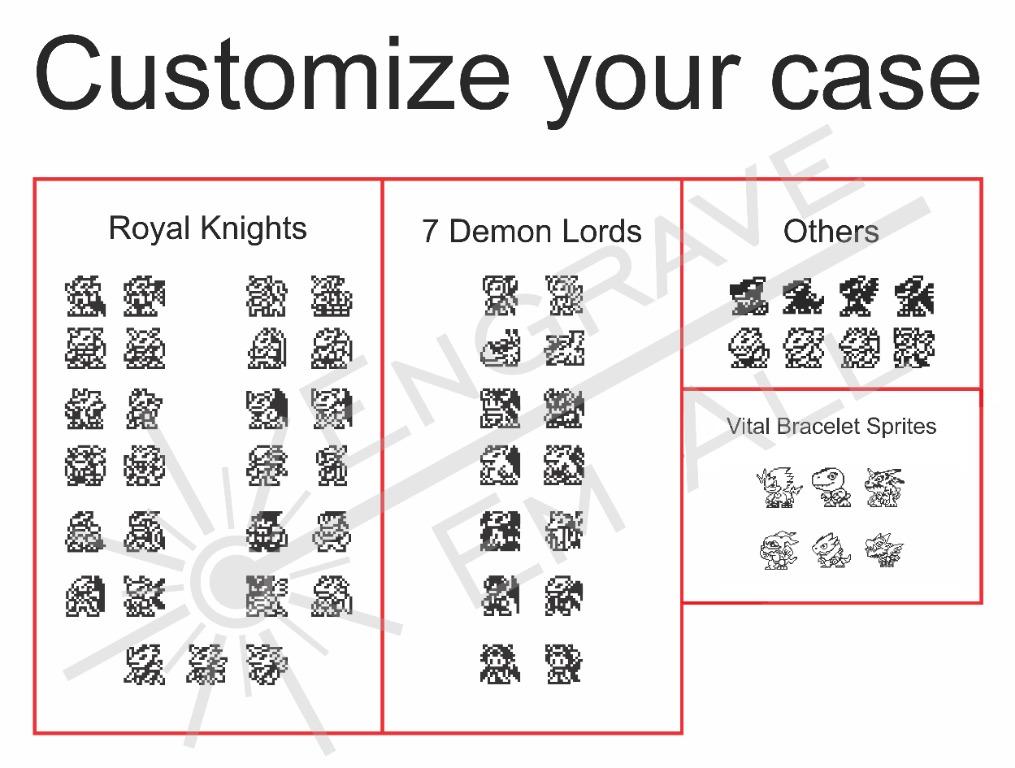 All in one DiM card case holder Vital Bracelet Digimon Customized ...