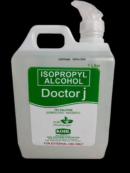 AZ Consumer Doctor J Isopropyl Alcohol | 1 Gallon | 1 Liter, Beauty ...