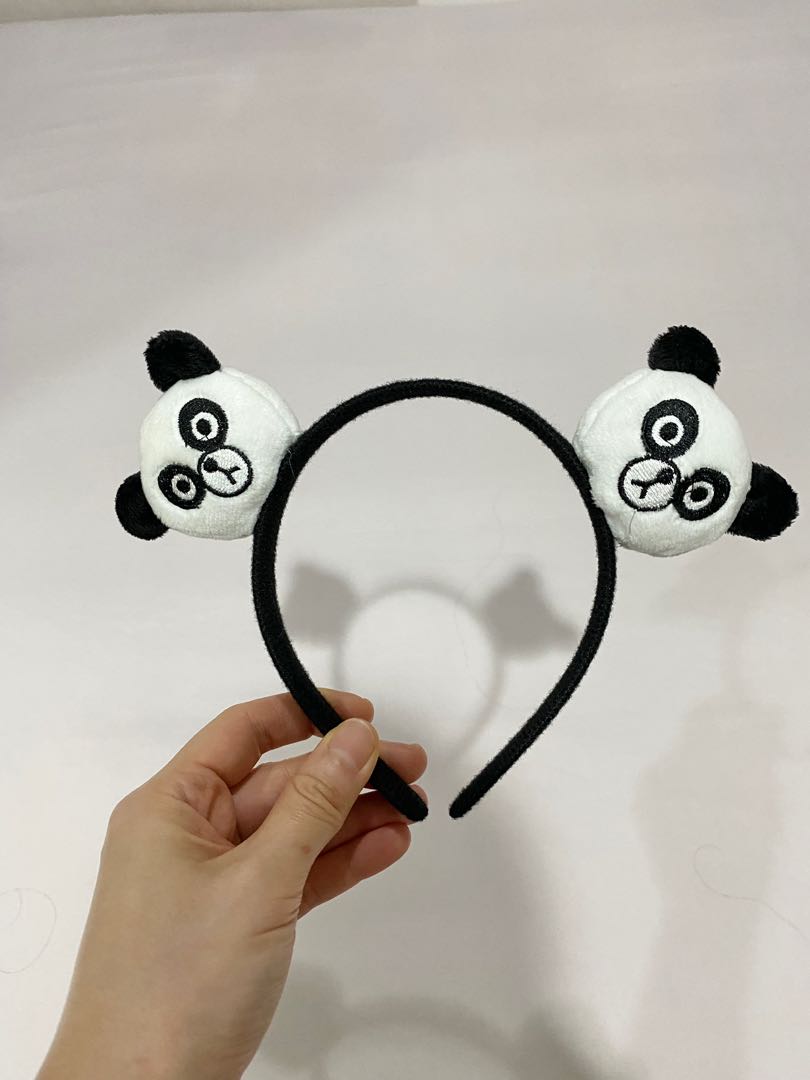 Bando panda lucu, Fesyen Wanita, Aksesoris di Carousell