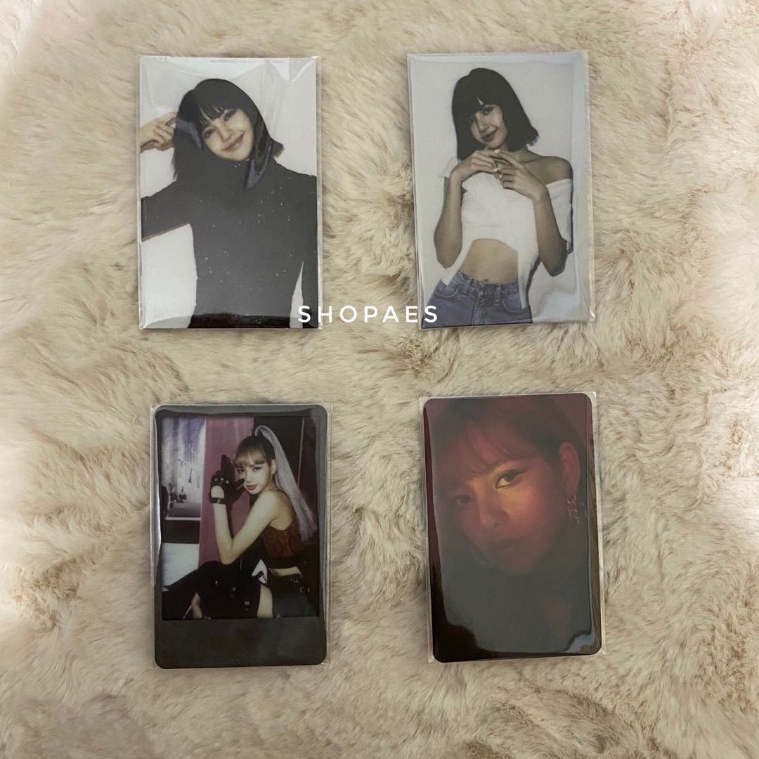 blackpink lisa official photocards, Hobbies & Toys, Memorabilia ...