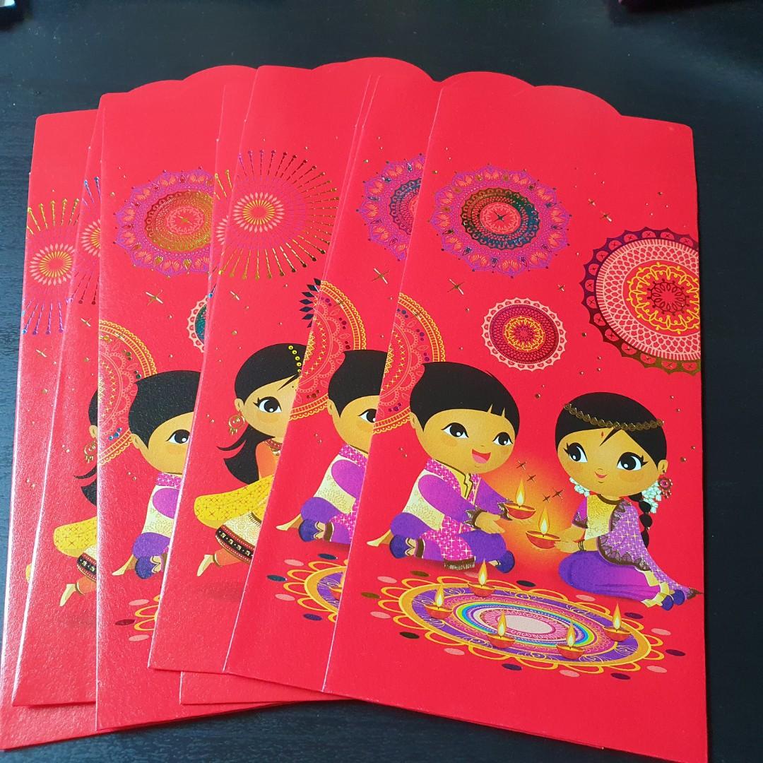 Blessing DBS deepavali red packets, Hobbies & Toys, Stationery & Craft ...