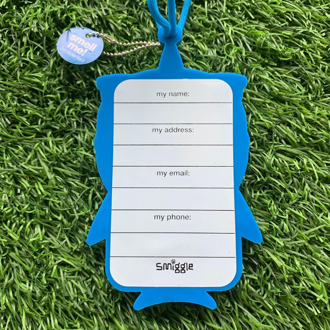 BN Smiggle Shark Name Tag + Free Notebook, Babies & Kids, Babies & Kids ...