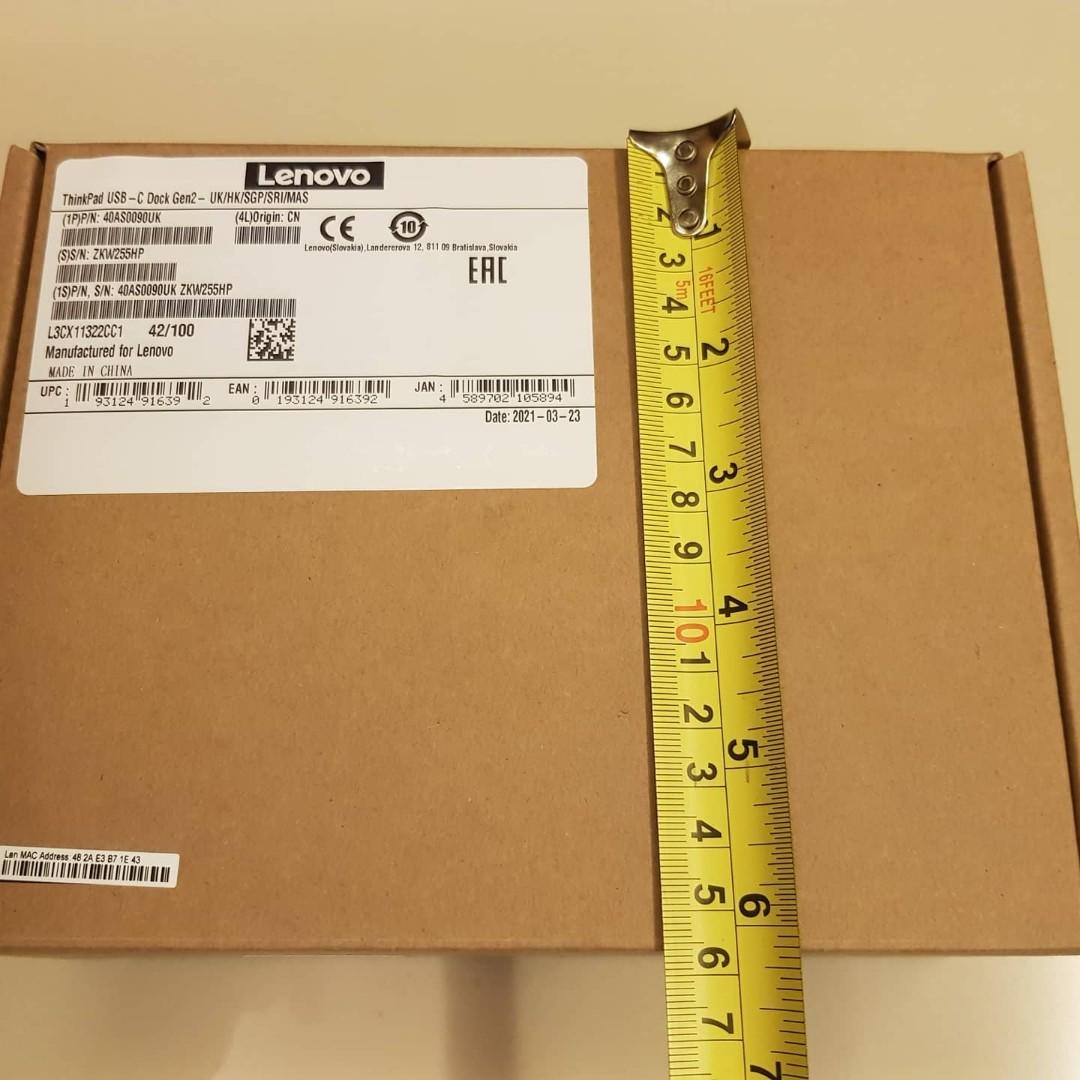 Box - Lenovo Thinkpad USB - C Dock Gen2, Everything Else, Others on ...