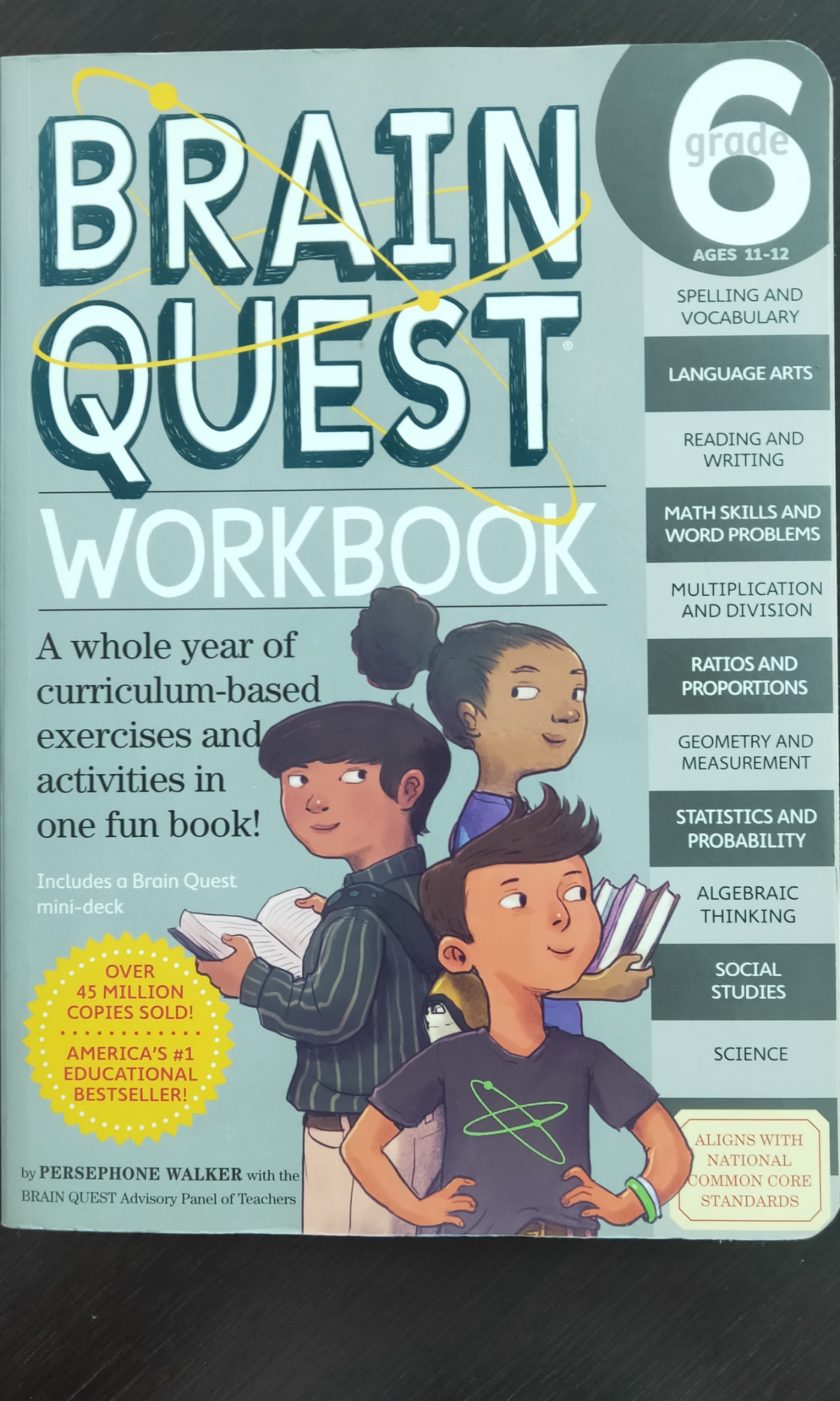 BRAIN QUEST 6, Hobbies & Toys, Books & Magazines, Assessment Books on ...