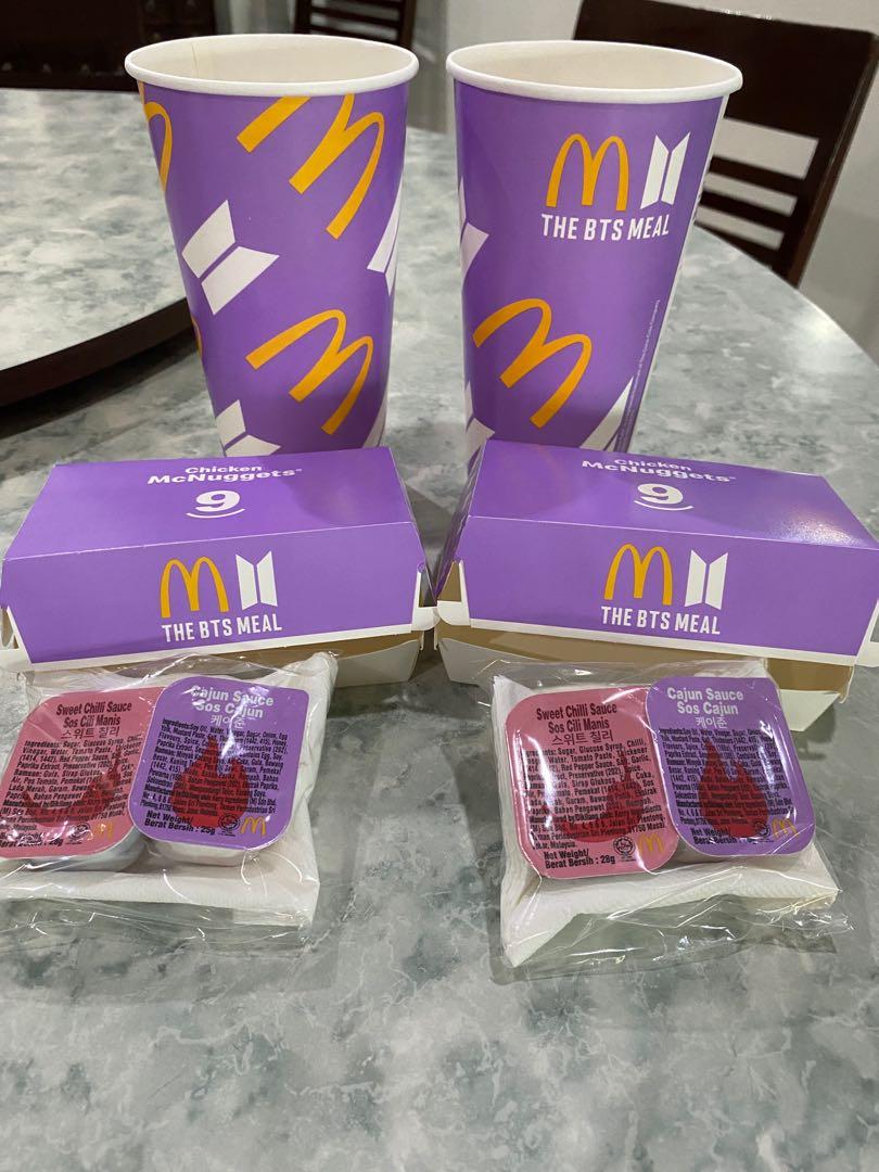 BTS McDonalds packaging x4sets, Hobbies & Toys, Memorabilia ...