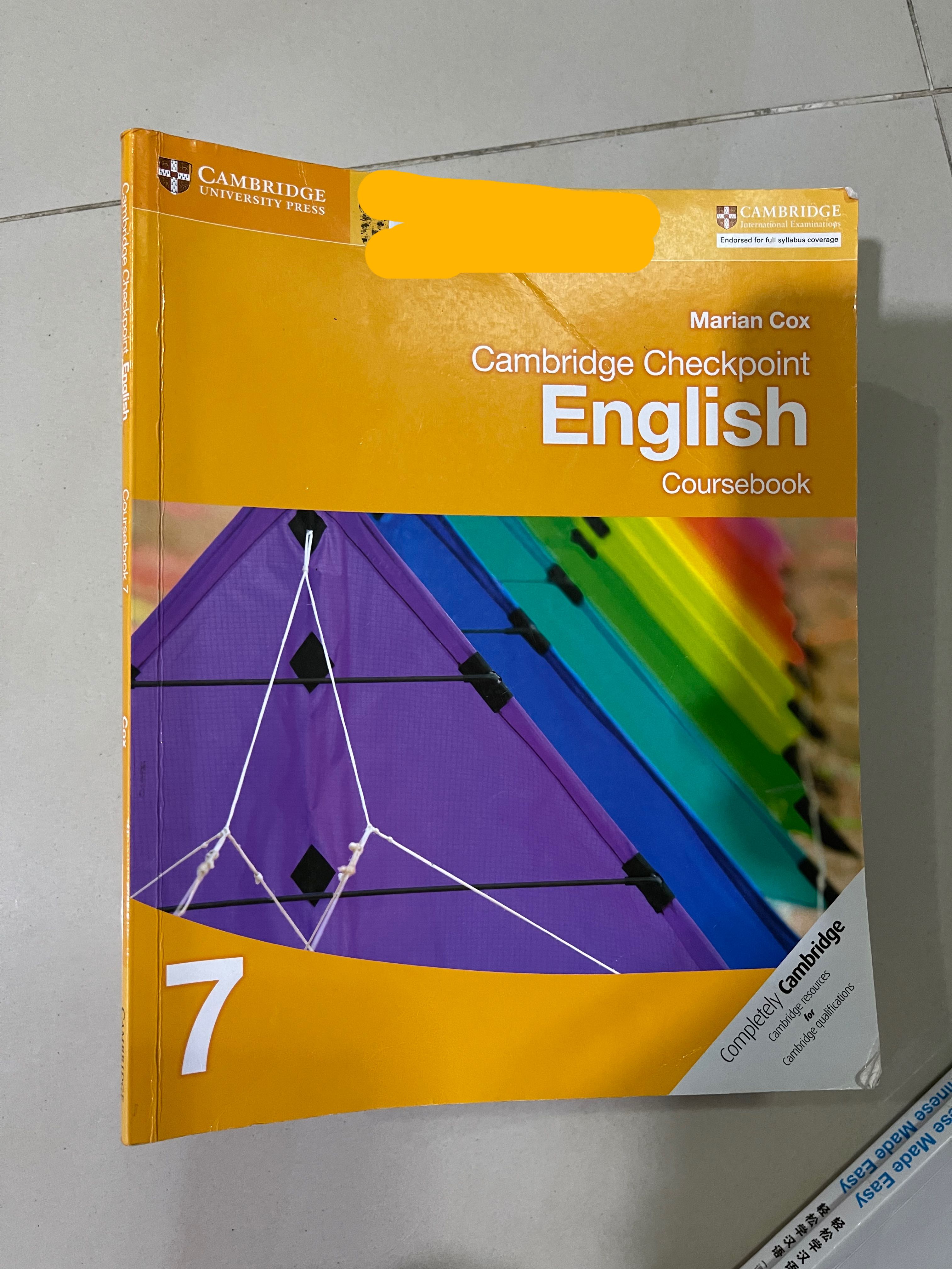 CAMBRIDGE CHECKPOINT ENGLISH coursebook 7, Buku & Alat Tulis, Buku ...