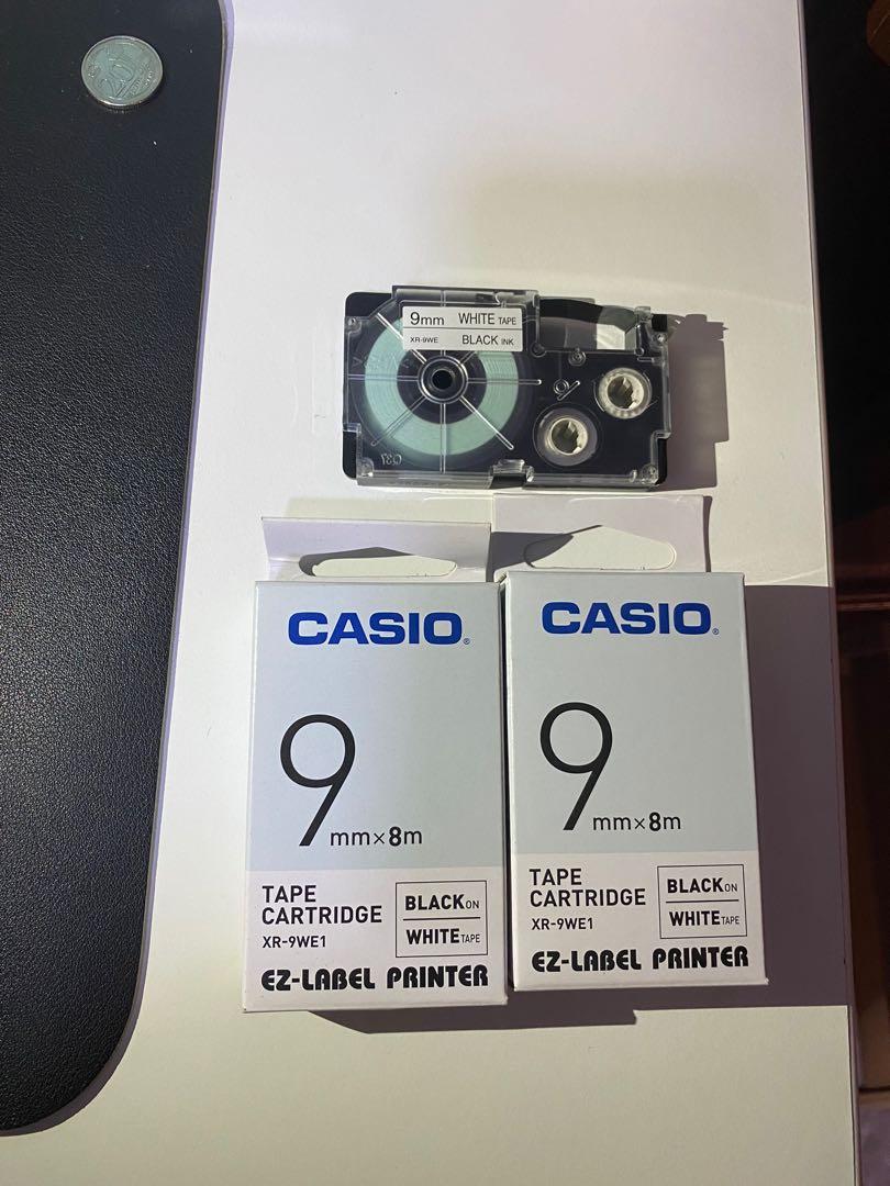 Casio Tape Cartridge 9mm Ez Label Printer, Everything Else on Carousell