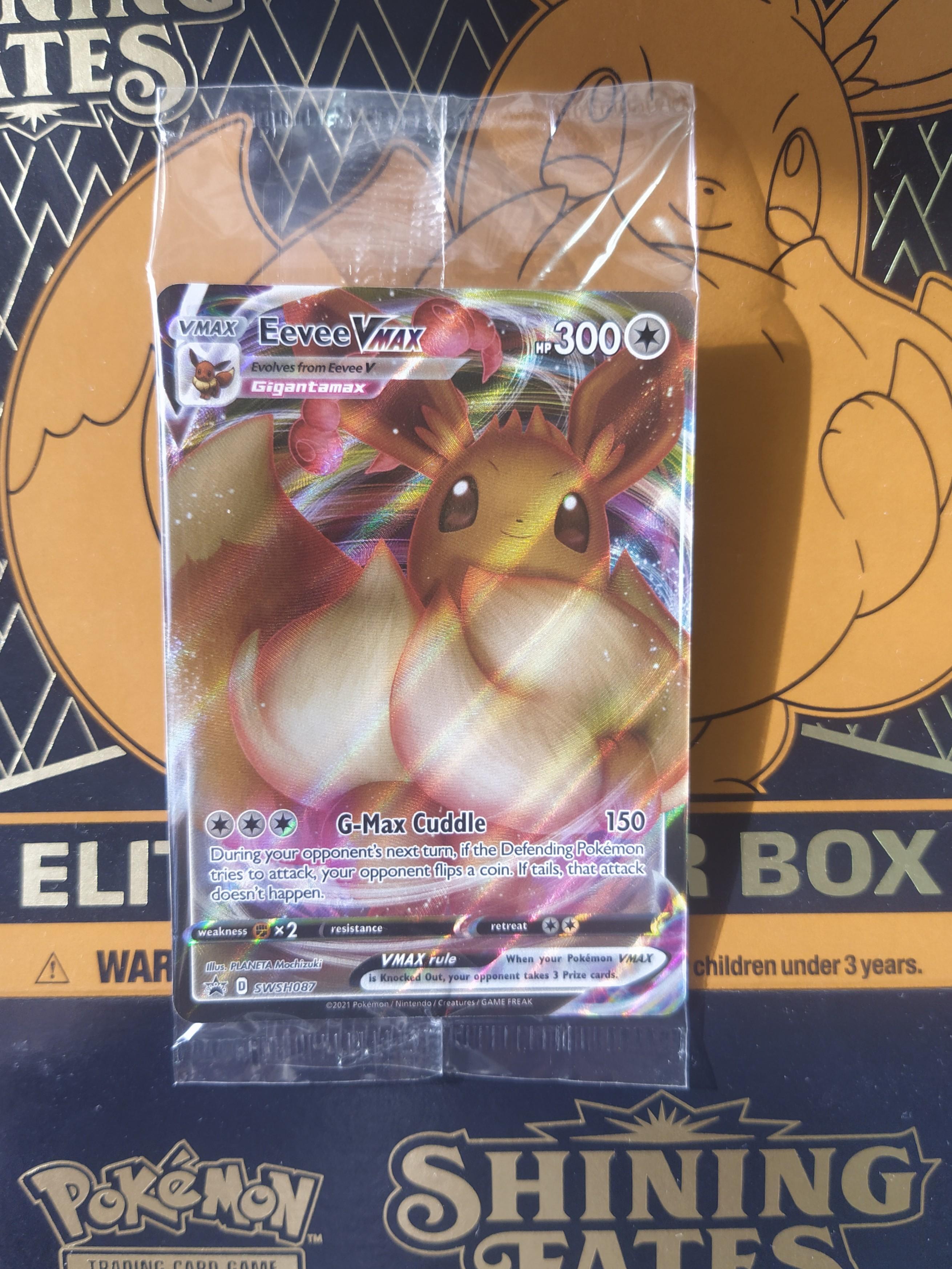 Eevee VMAX, Hobbies & Toys, Toys & Games on Carousell