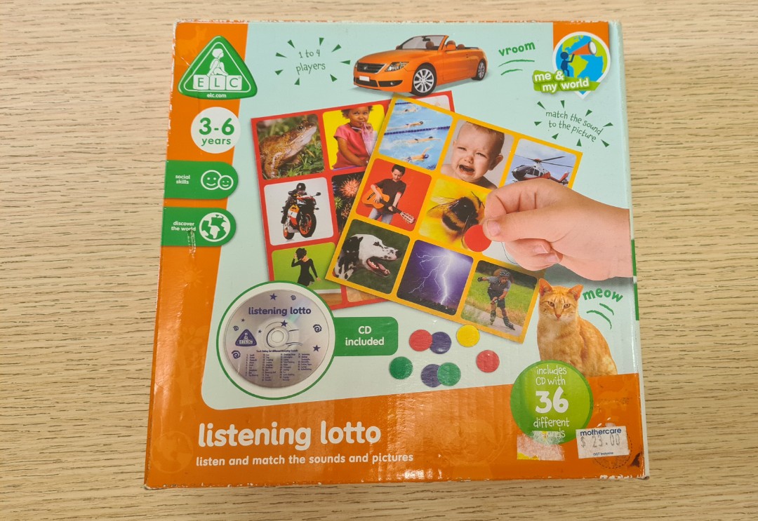 ELC listening lotto, Hobbies & Toys, Toys & Games on Carousell