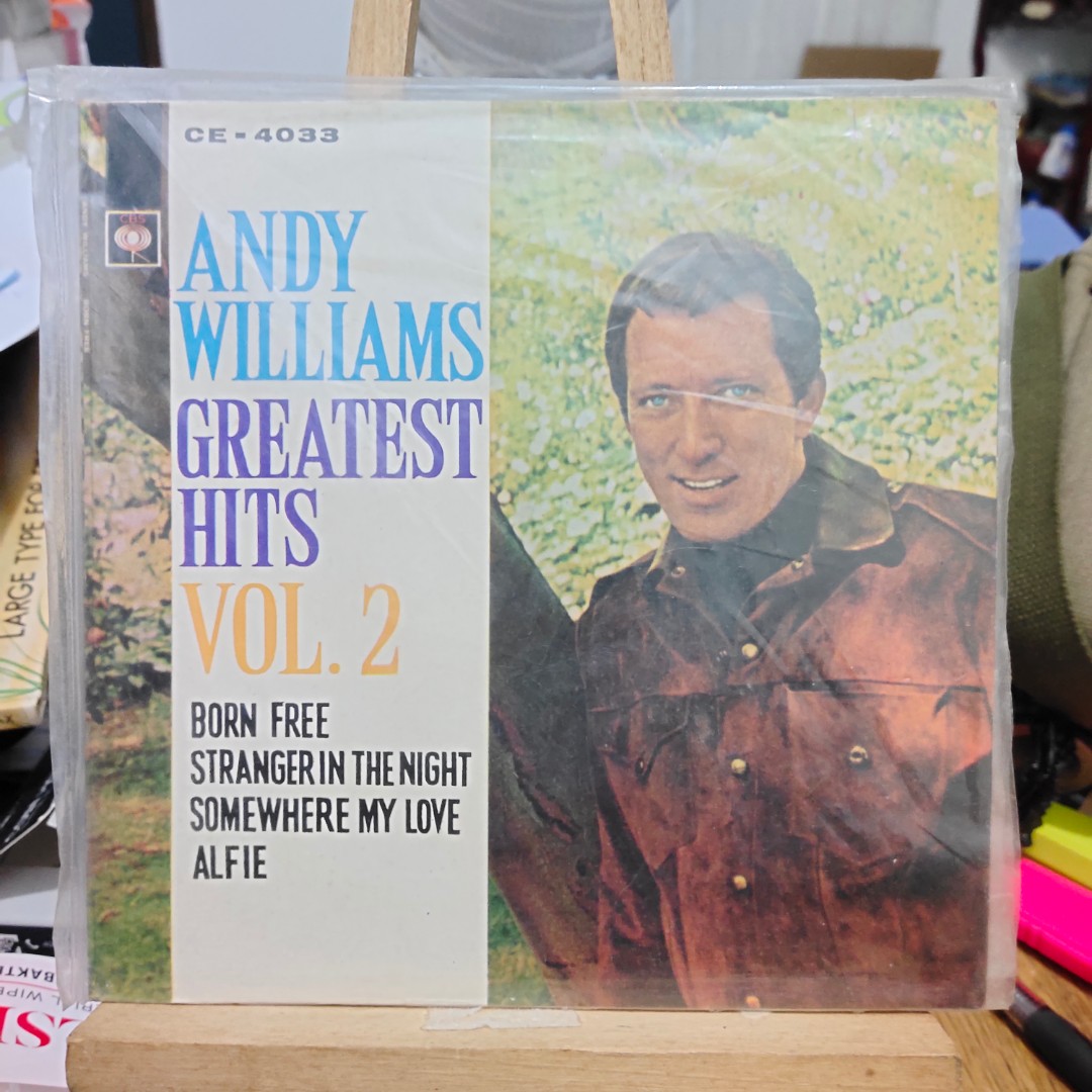 EP Andy Williams Greatest Hits Vol 2 #36, Hobbies & Toys, Music & Media ...