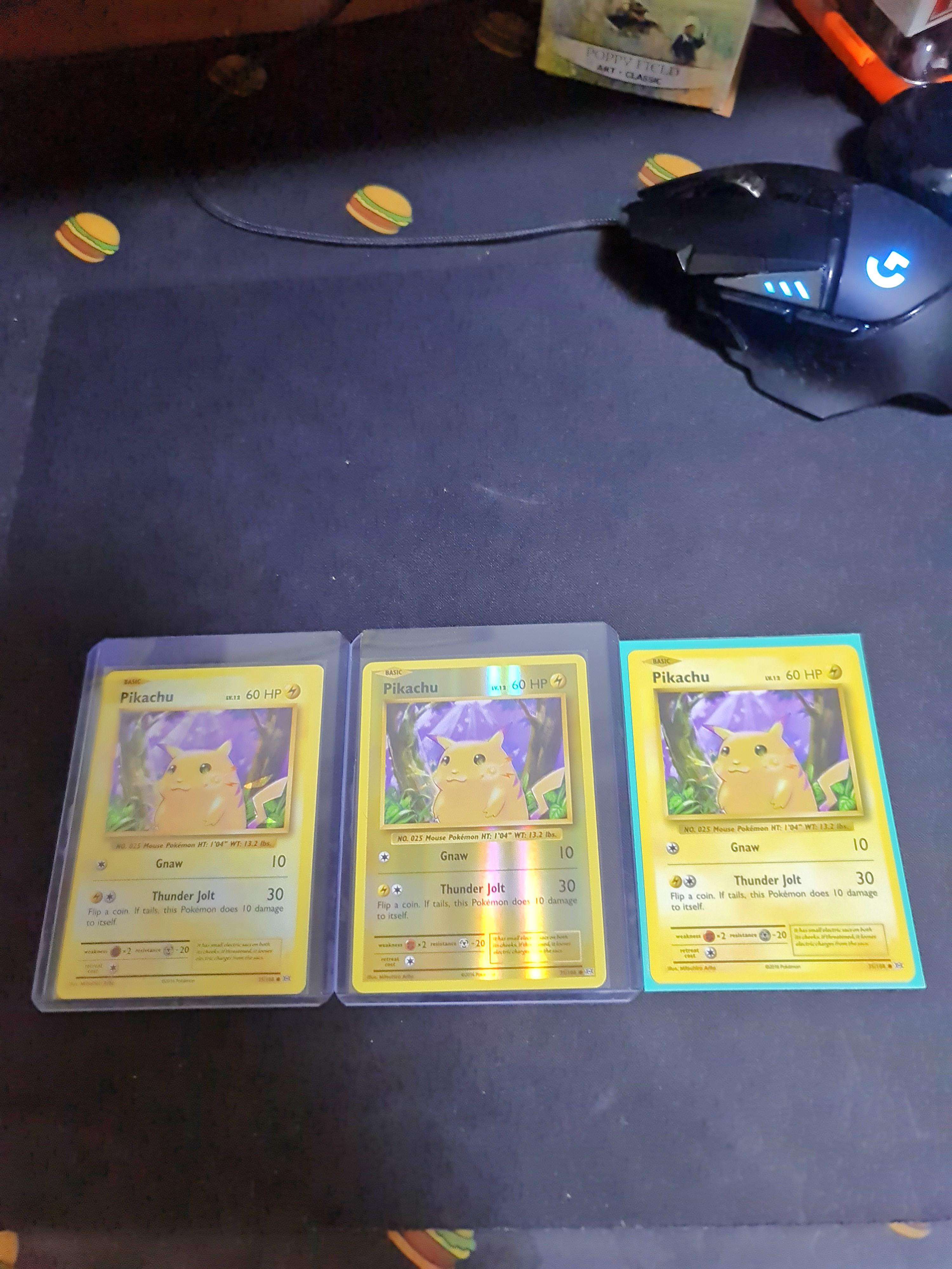 Full pikachu evolutions set, Hobbies & Toys, Toys & Games on Carousell