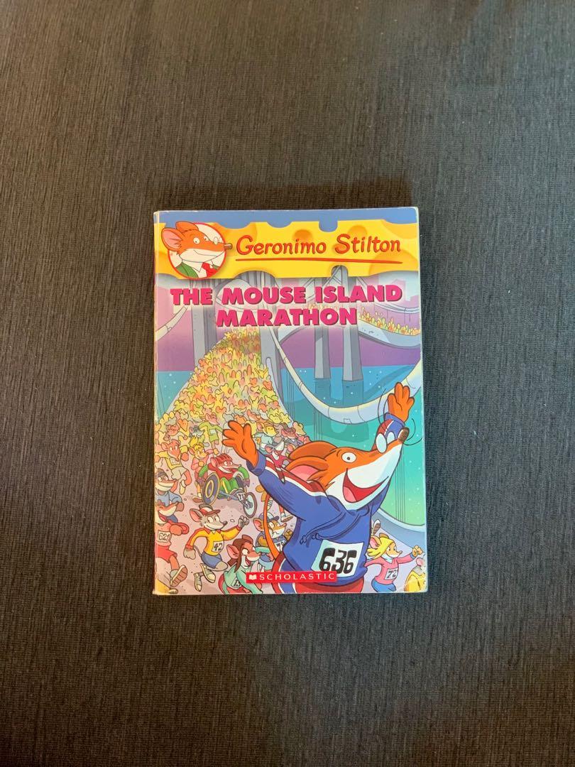 Geronimo Stilton: the mouse island marathon ( book 30), Hobbies & Toys ...