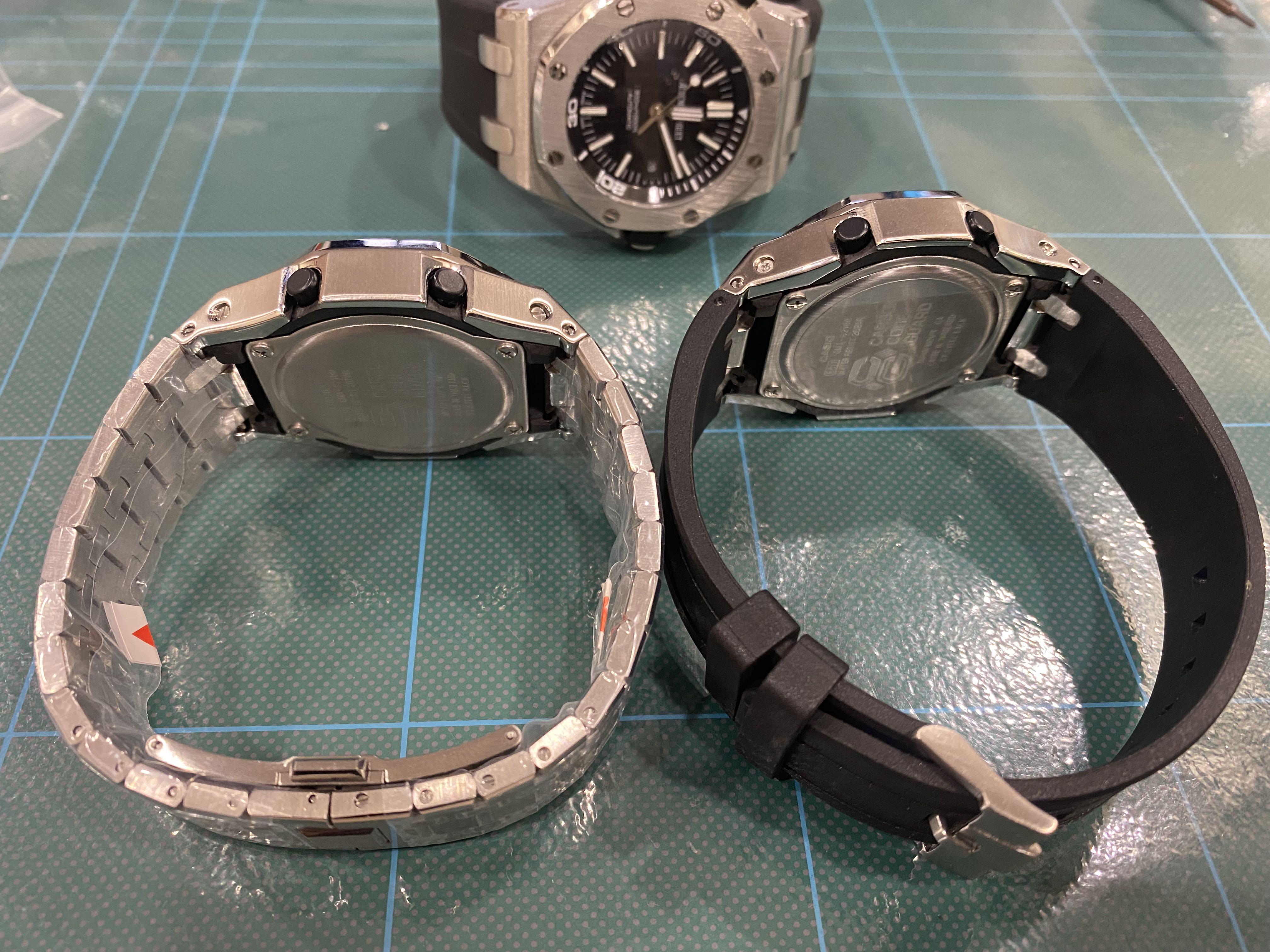 GMA gma s2100 s-2100 mini ap diver homage mod black rosegold combi not ...