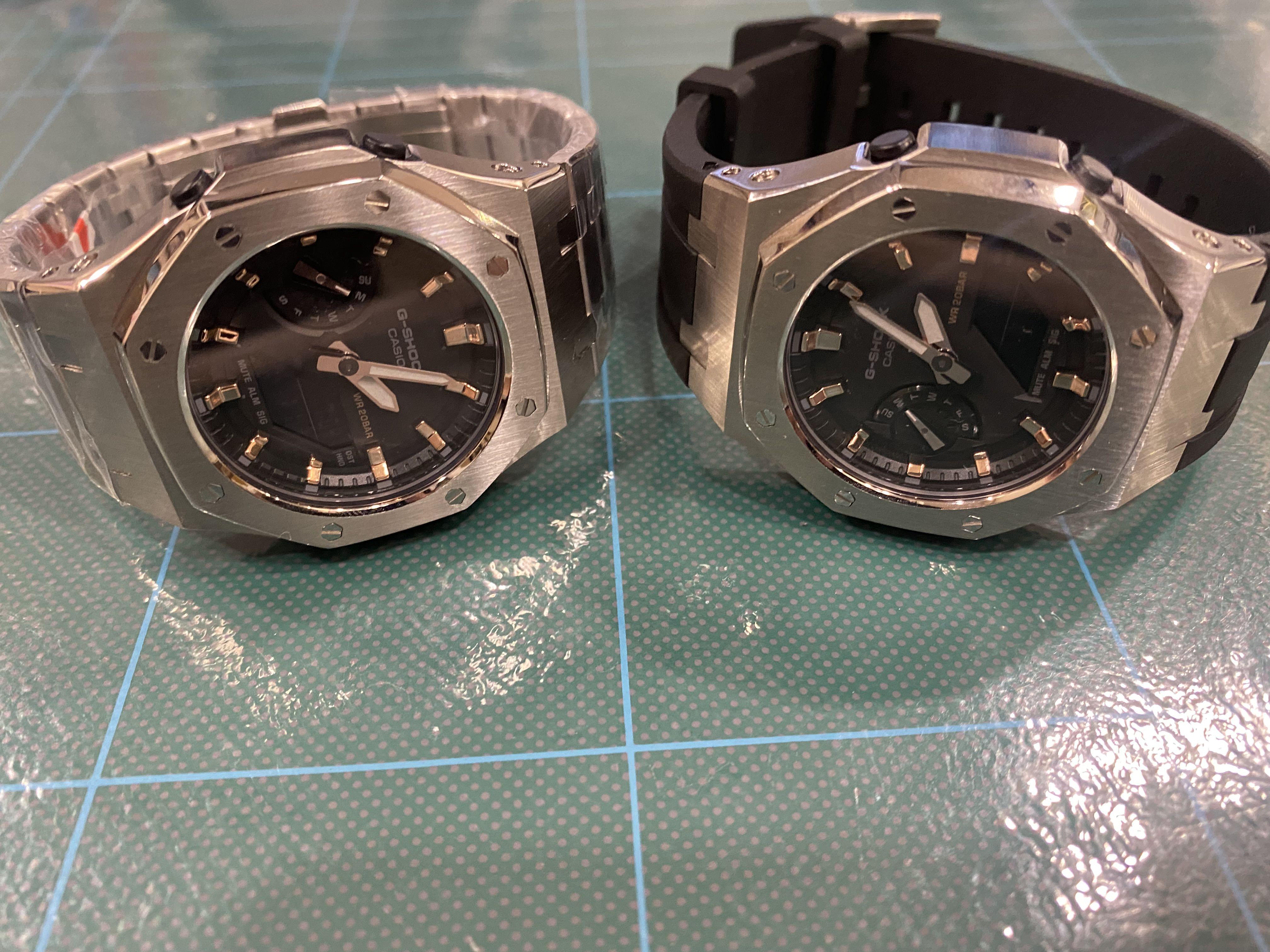 GMA gma s2100 s-2100 mini ap diver homage mod black rosegold combi not ...