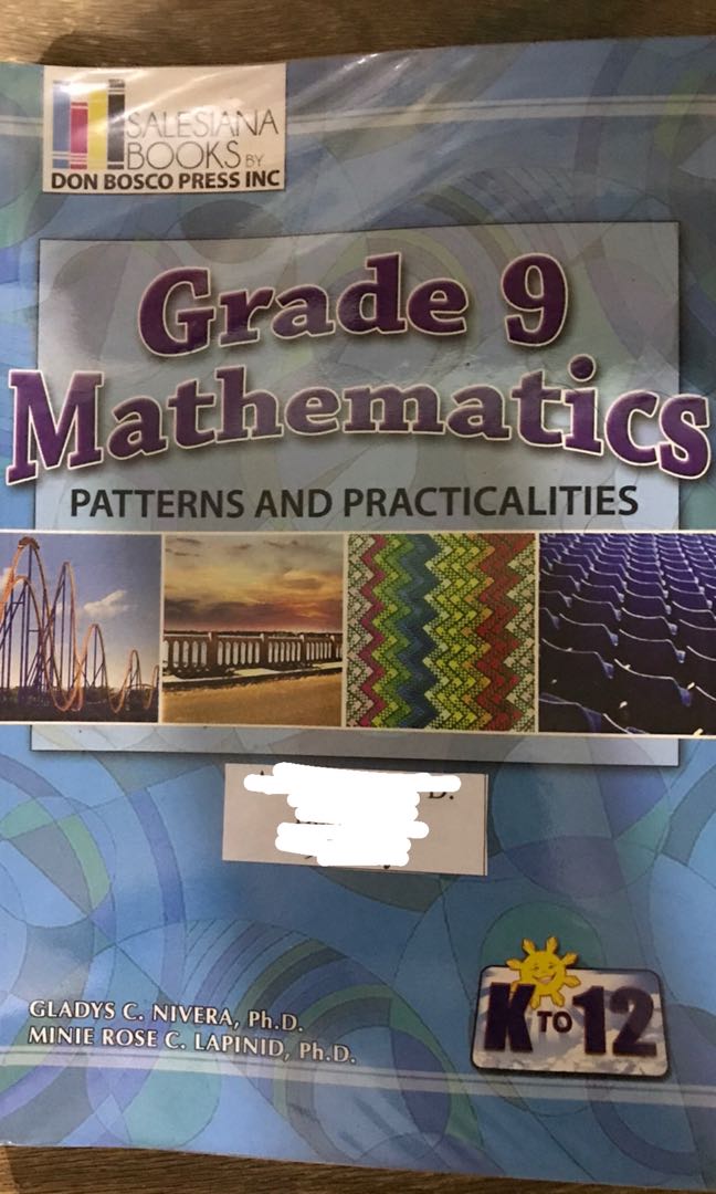 Grade 9 Math book, Hobbies & Toys, Books & Magazines, Textbooks on ...