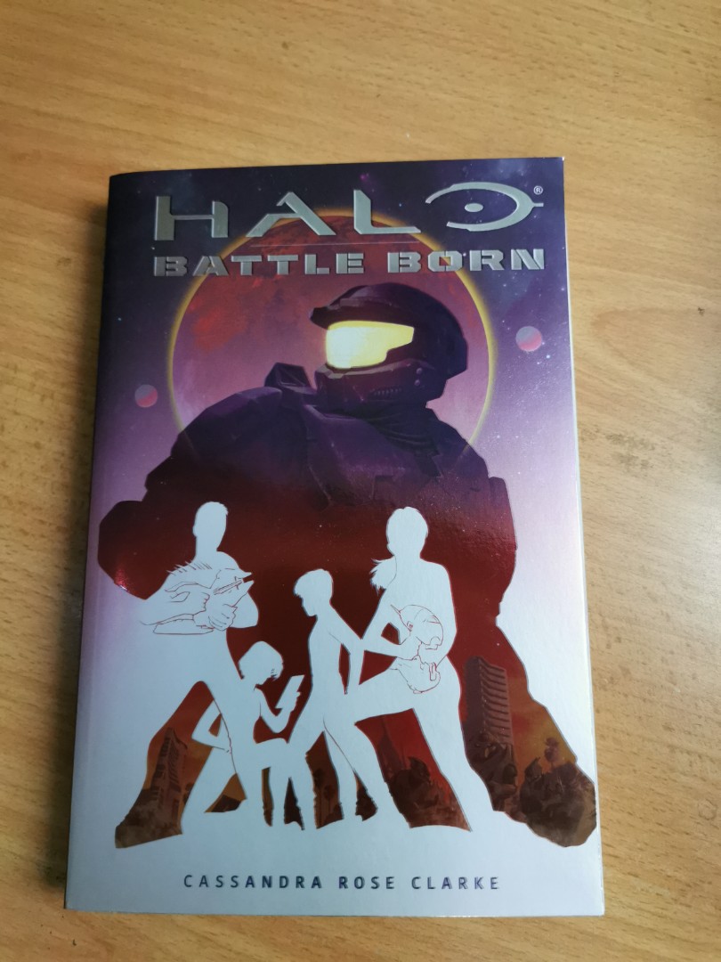 Halo Book: Battle Born, Hobbies & Toys, Books & Magazines, Fiction ...
