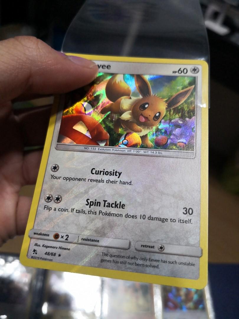 Holo Bleed Holo Rares Eevee Pokémon Pokemon TCG Pokemon Cards, Hobbies ...
