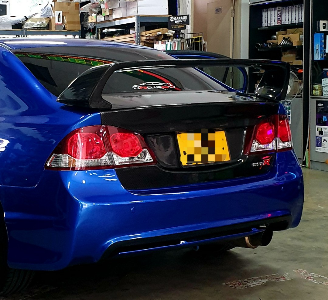 Honda Civic FD Type R Carbon Fiber Spoiler, Car Accessories ...