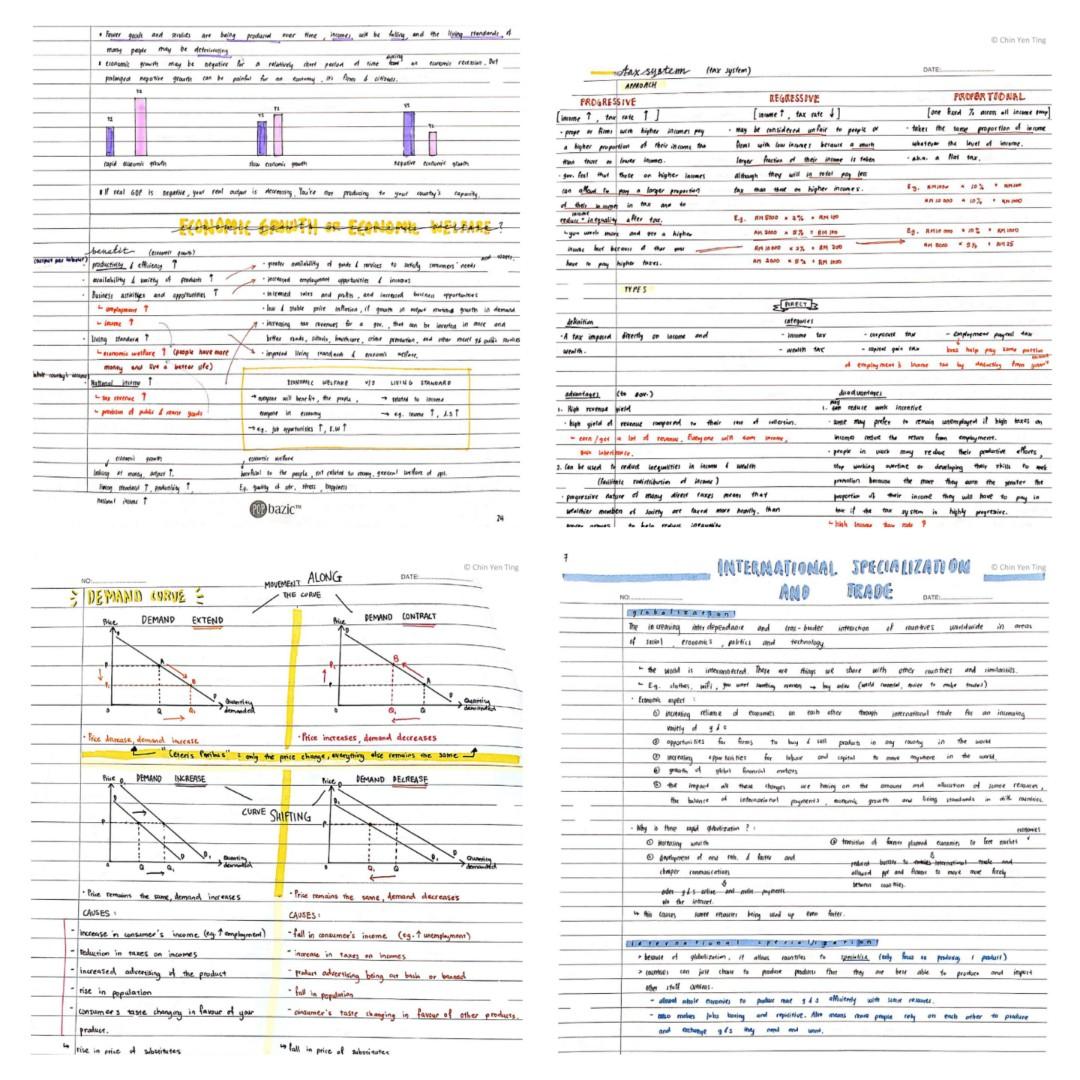 IGCSE Economics pdf notes (A*/grade 9), Hobbies & Toys, Books ...