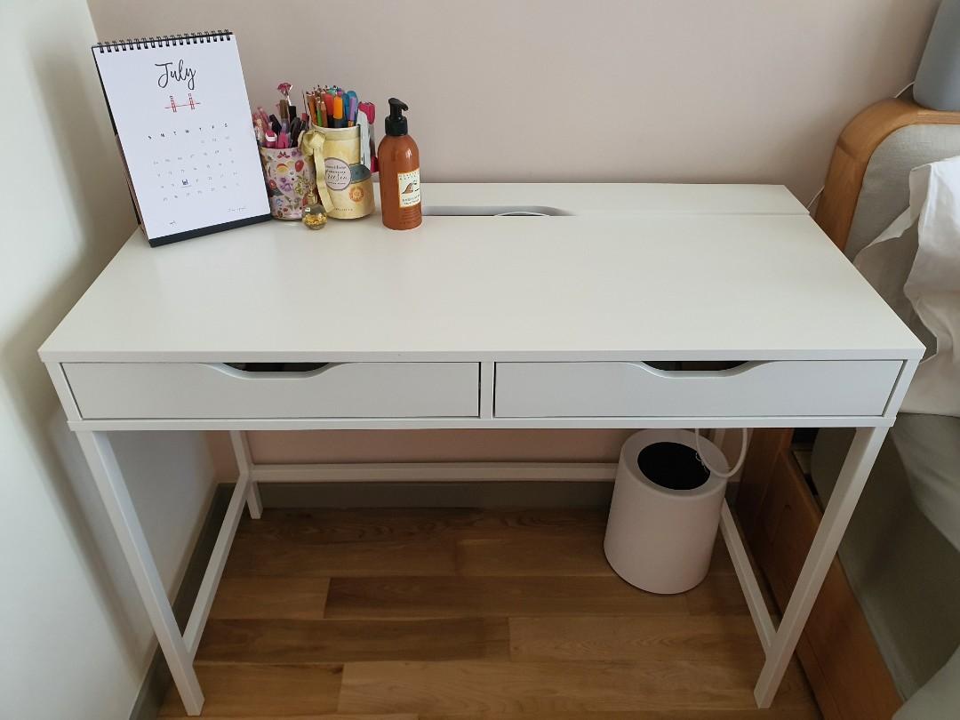 IKEA ALEX DESK, Furniture & Home Living, Furniture, Tables & Sets on ...