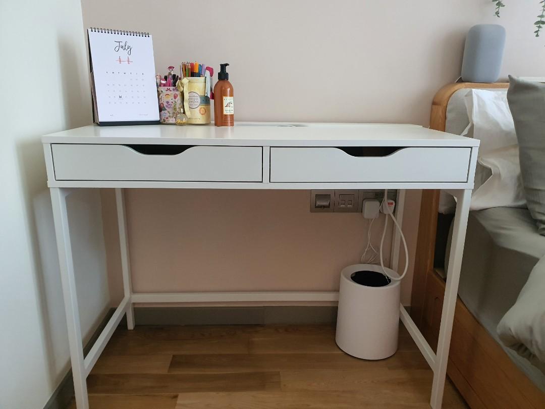 IKEA ALEX DESK, Furniture & Home Living, Furniture, Tables & Sets on ...