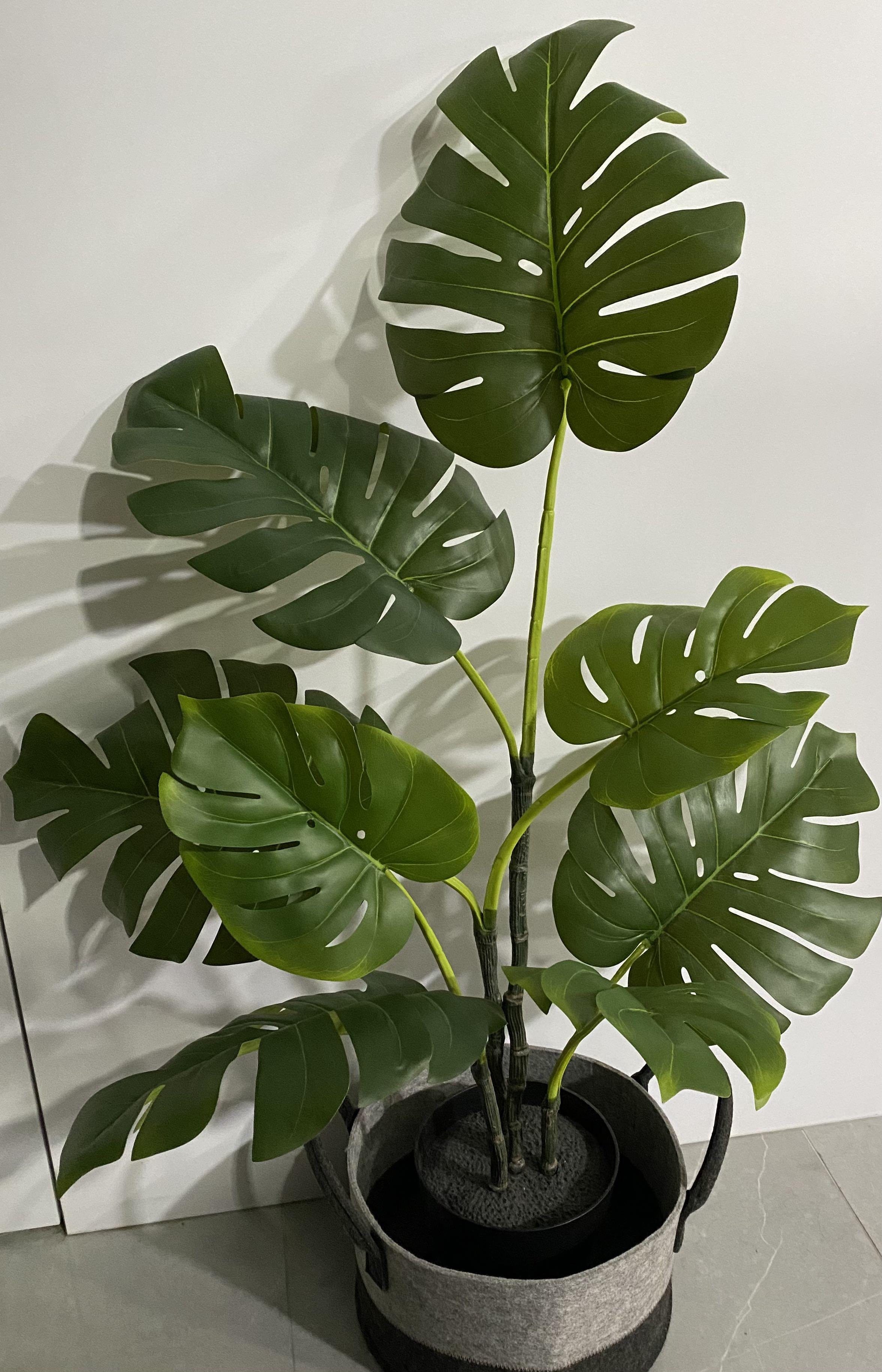 Ikea artificial plant Monstera, Furniture & Home Living, Home Decor ...