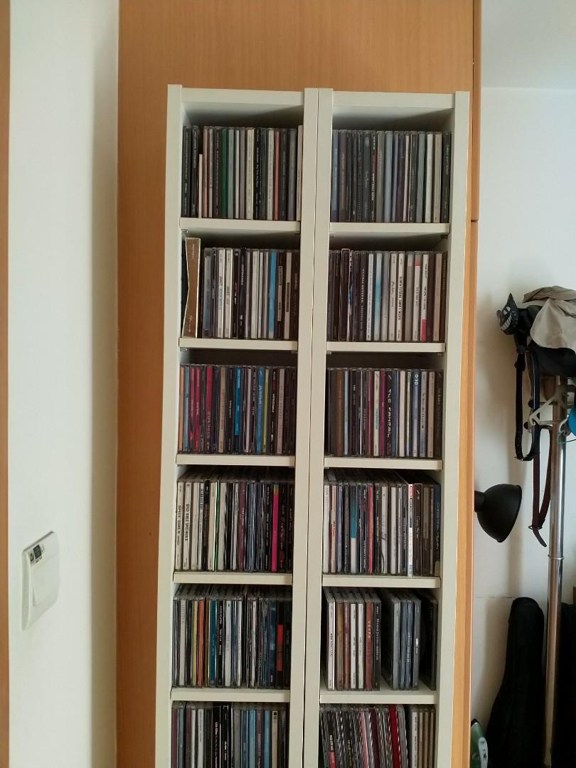 Ikea GNEDBY 2 x CD Shelving unit, Furniture & Home Living, Furniture ...
