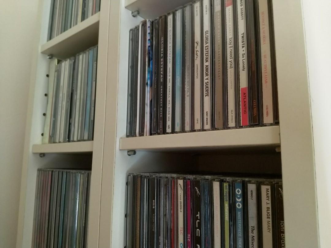 Ikea GNEDBY 2 x CD Shelving unit, Furniture & Home Living, Furniture ...