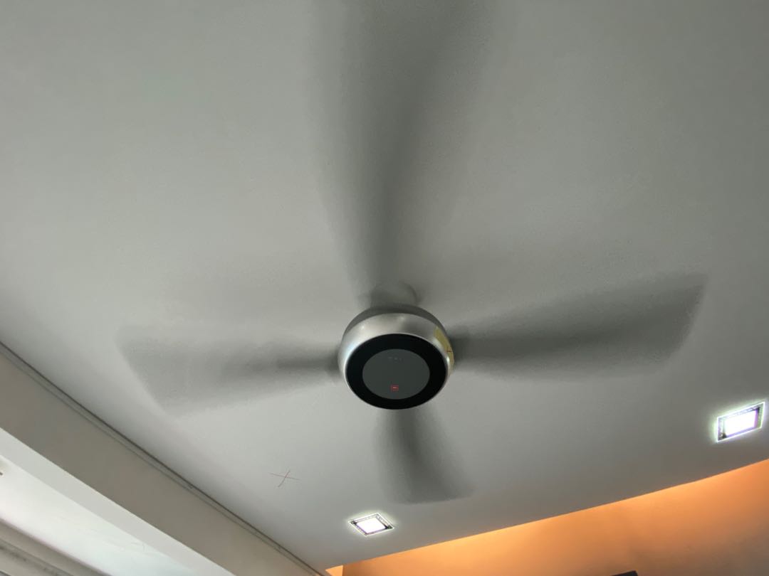 Kdk R56SV ceiling fan (grey), Furniture & Home Living, Lighting & Fans ...