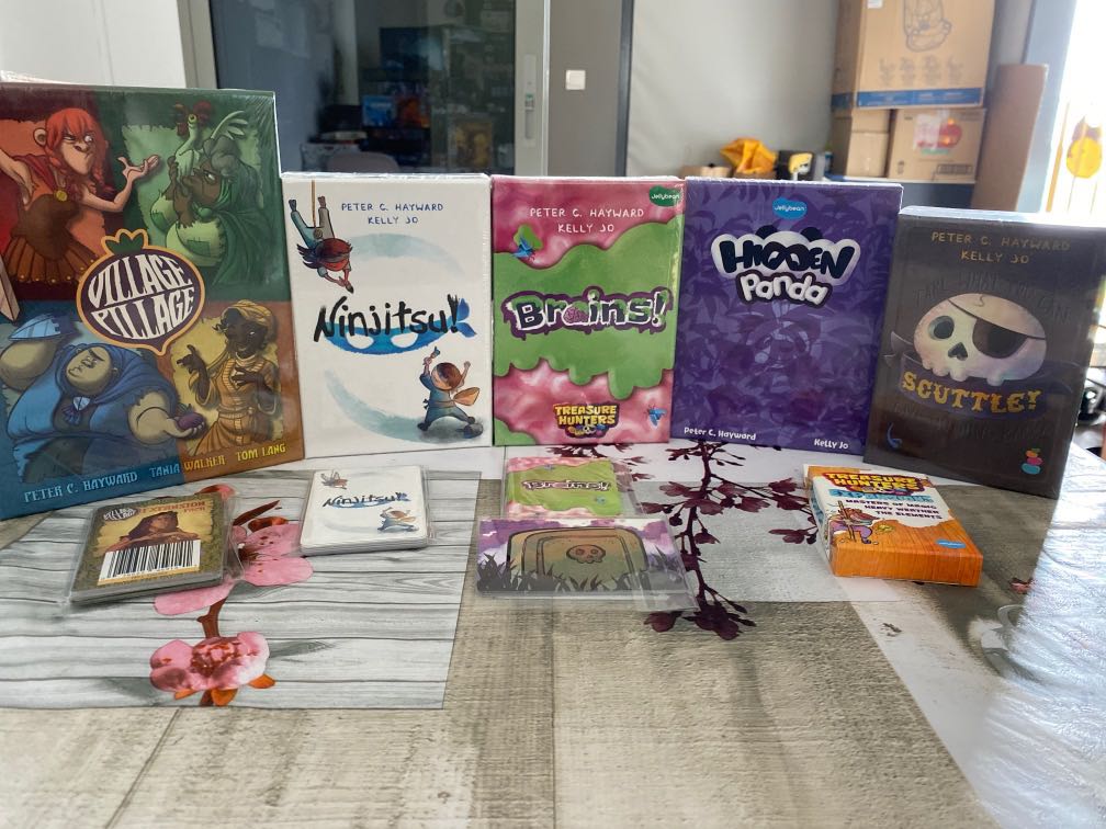 Kickstarter board game - Village pillage plus expansions, Hobbies ...