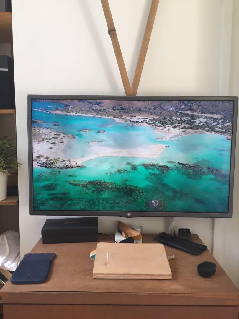 LG TV 32” SMART TV WebOS, TV & Home Appliances, TV & Entertainment, TV on Carousell