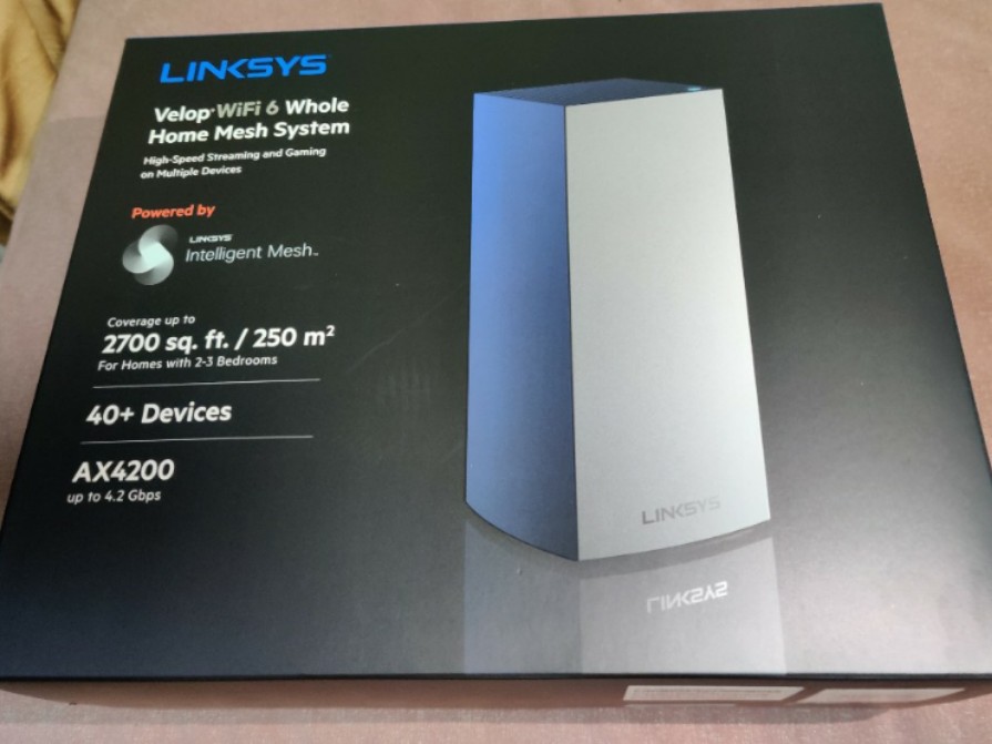Linksys Velop MX4200/AX4200 Wi-Fi 6 Tri-band Mesh Router, Computers & Tech, Parts & Accessories ...