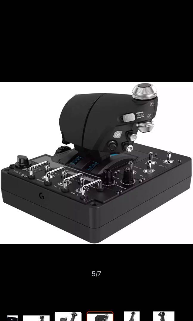 Logitech x56 HOTAS Throttle and Stick Elite Dangerous Star Citizen ...