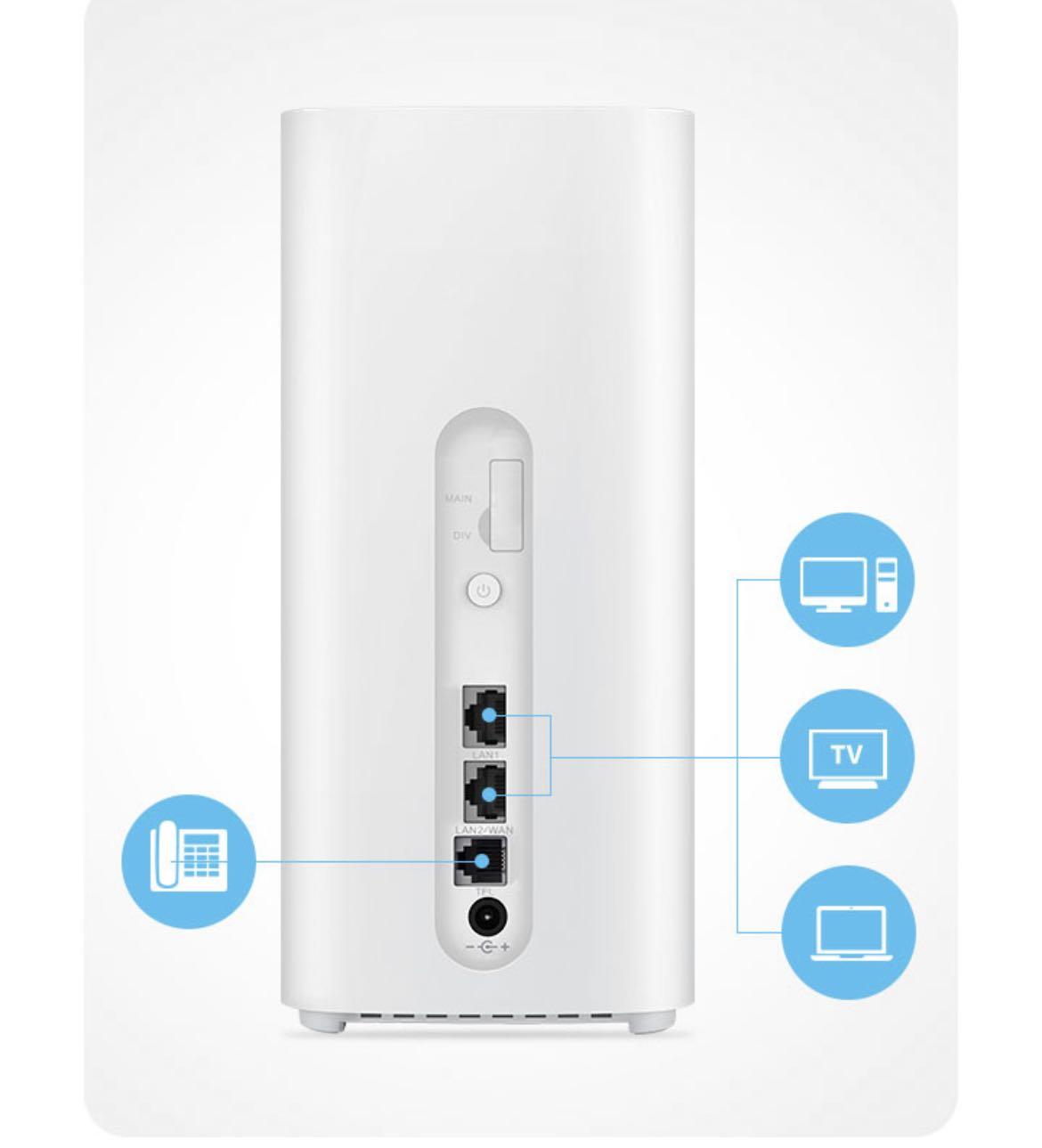 LTE Cat 19 Huawei Sim Card Router B818-263 [1.6Gbps - Unlocked Version ...