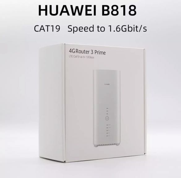 LTE Cat 19 Huawei Sim Card Router B818-263 [1.6Gbps - Unlocked Version ...