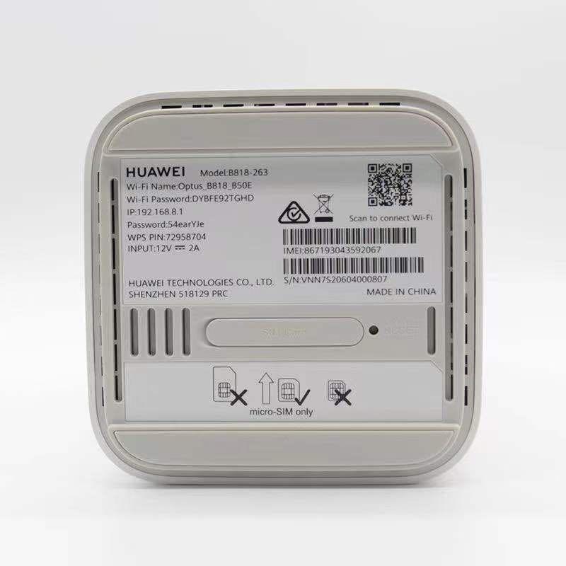 LTE Cat 19 Huawei Sim Card Router B818-263 [1.6Gbps - Unlocked Version ...
