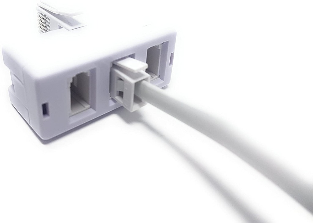 Maincore BT Plug to 3 way Sockets x 3 BT Phone Lines Telephone/FAX ...