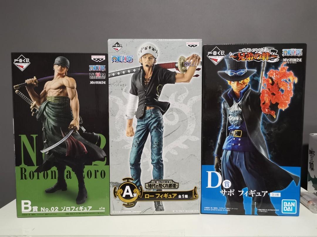Masterlise masterlise extra one piece law zoro sabo, Hobbies & Toys ...