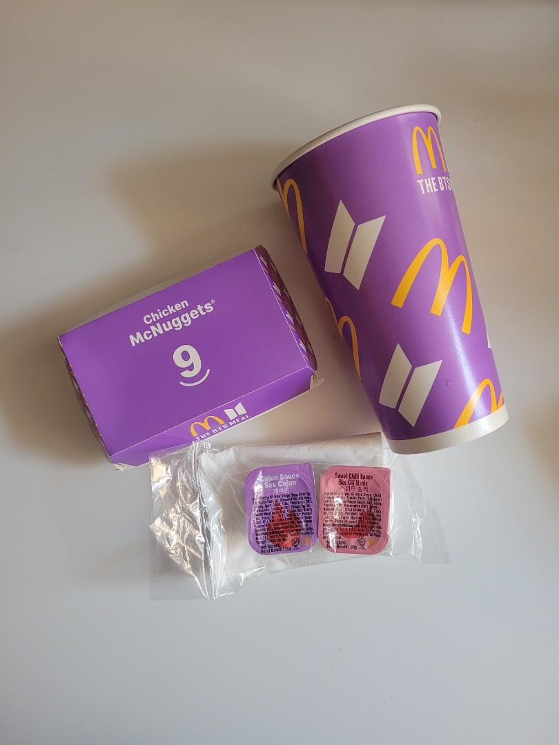 McDonald's X BTS Packaging, Hobbies & Toys, Memorabilia & Collectibles ...