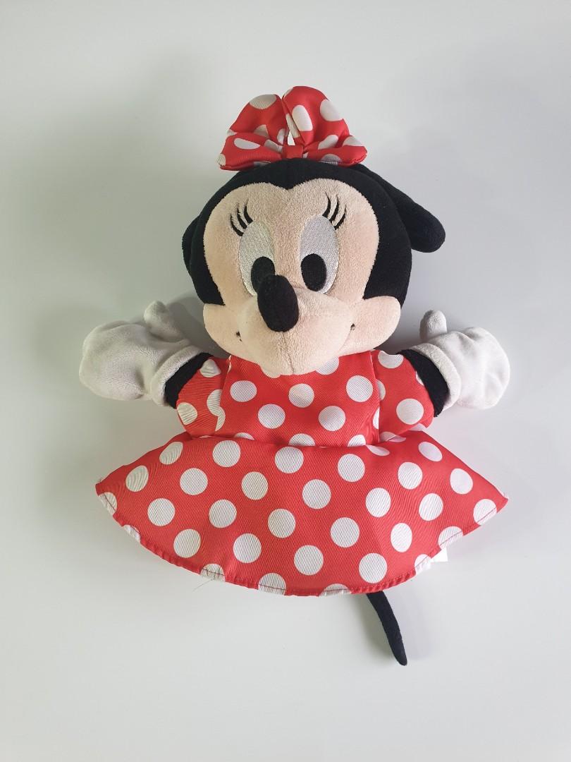 Minnie Mouse hand puppet, Hobbies & Toys, Toys & Games on Carousell
